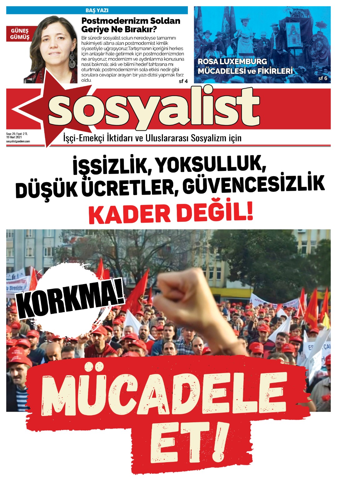 Uluslararası Sosyalist Birlik 1. Kongre Belgeleri – Sosyalist Emekçiler ...